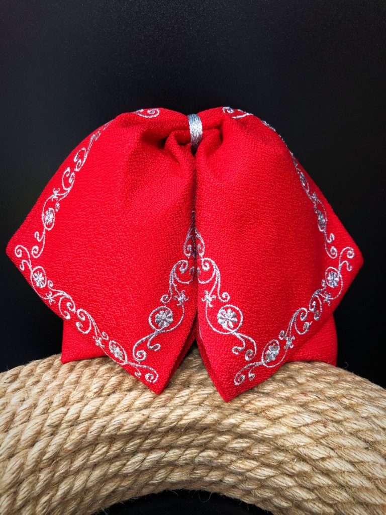 Pattern Embroidered Charro Bow ( 52 ) – El Potrerito