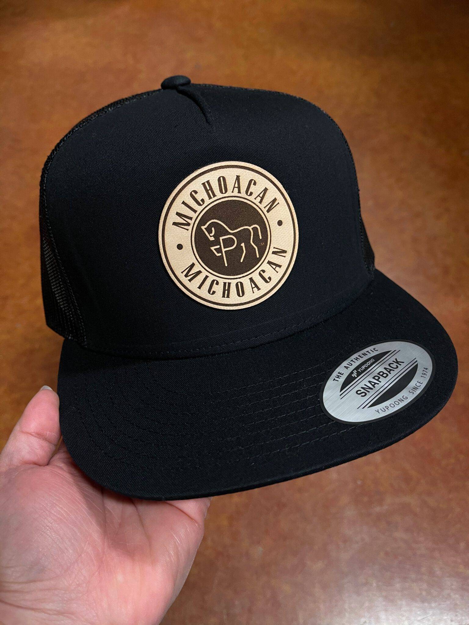El Potrerito -“Caballo Bailador” MICHOACAN Leather Patch Cap – El Potrerito